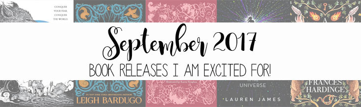 September Releases to be excited about!