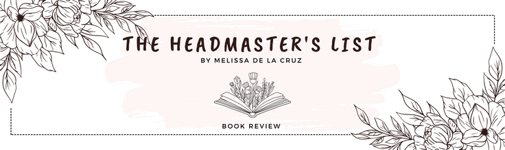The Headmaster’s List by Melissa De La Cruz | Book Review